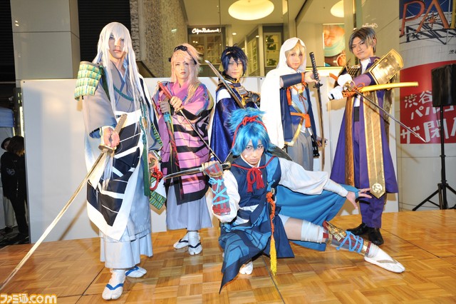 週末の渋谷に6振りの刀剣男士が顕現! 舞台『刀剣乱舞』スペシャルイベント詳細リポート ファミ通com