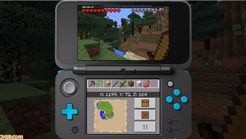 Newニンテンドー3DSでサバイバル生活！『Minecraft: New Nintendo 3DS Edition』本日9月14日より ...
