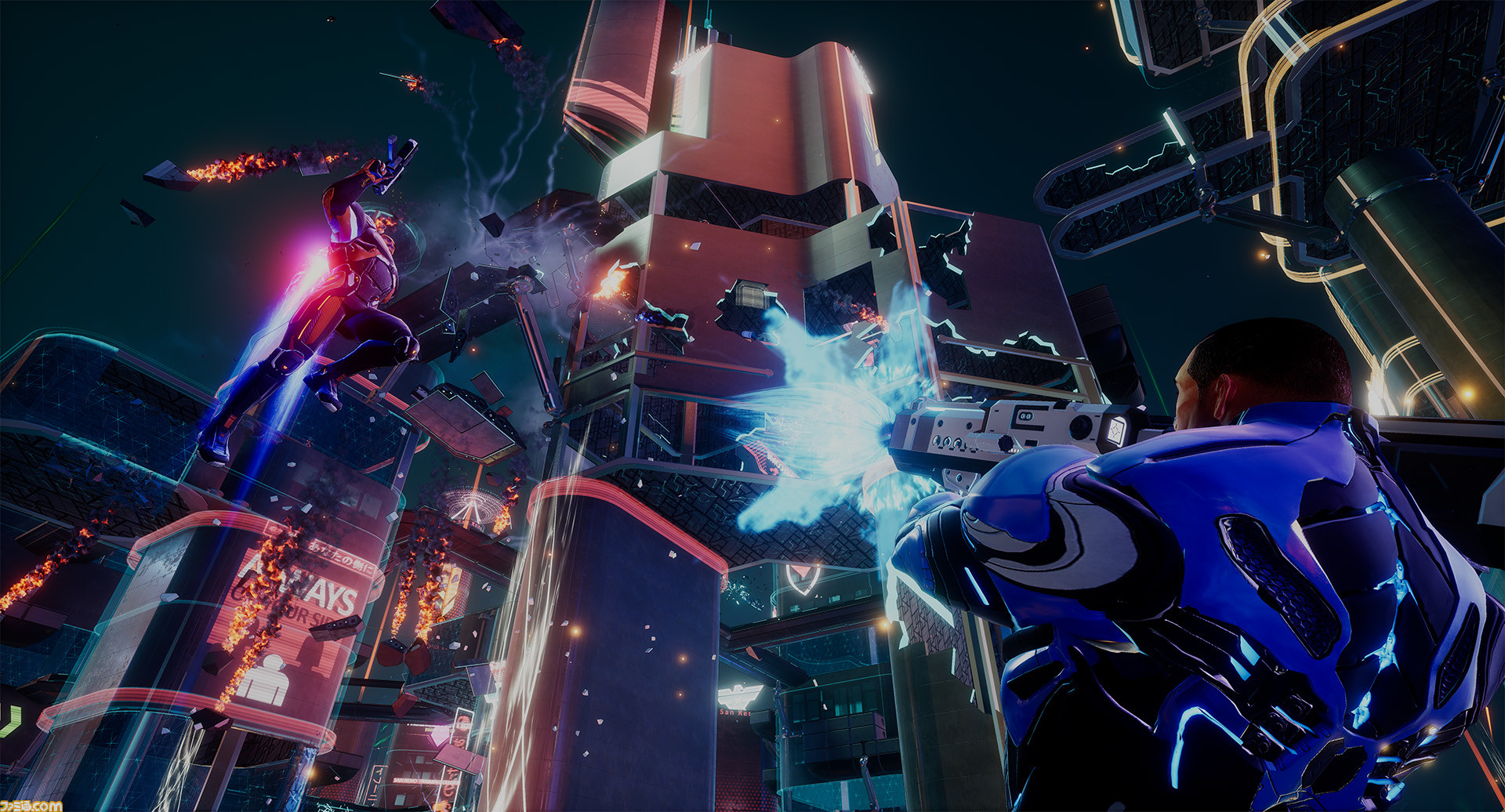 『ライオットアクト』シリーズ最新作『Crackdown 3』の海外発売日が決定。Xbox Game Pass対応で来年2月15日に配信 - ファミ通.com