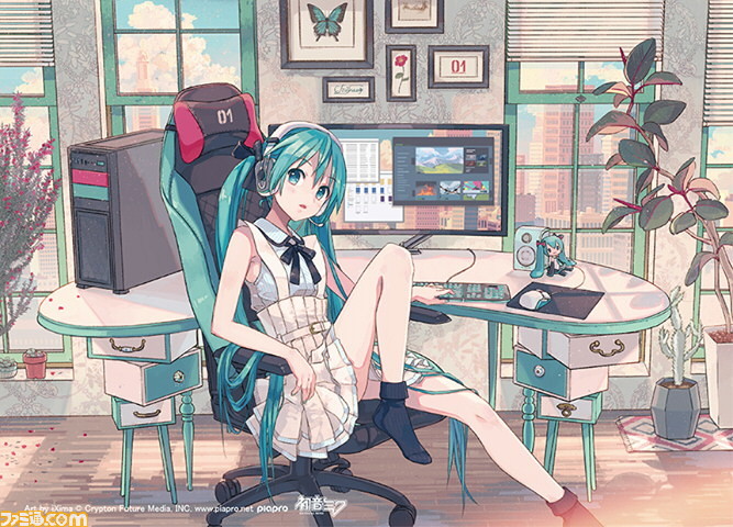 初音ミクとTSUKUMOがコラボしたマウスやキーボードなど 初音ミクとTSUKUMOがコラボしたマウスやキーボードなど