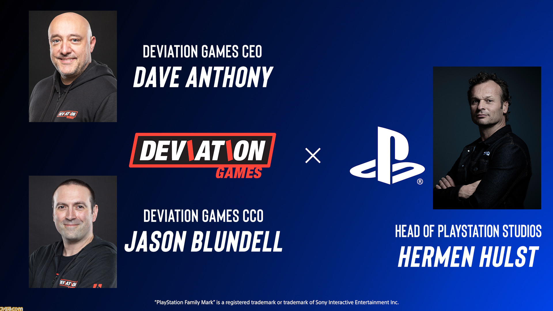 SIEとAAAタイトルの新規IPに挑む、“Deviation Games”とは何者なのか？ 元『CoD ブラックオプス』勢の新スタジオとのパートナーシップ契約締結についてオンラインインタビュー ...