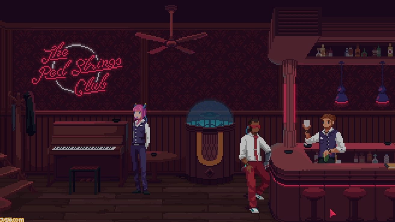 『The Red Strings Club』上質なSF小説を読み進めるような味わいのサイバーパンク×バーテンダー×アドベンチャー【とっておきインディー】 | ゲーム・エンタメ最新情報のファミ通.com