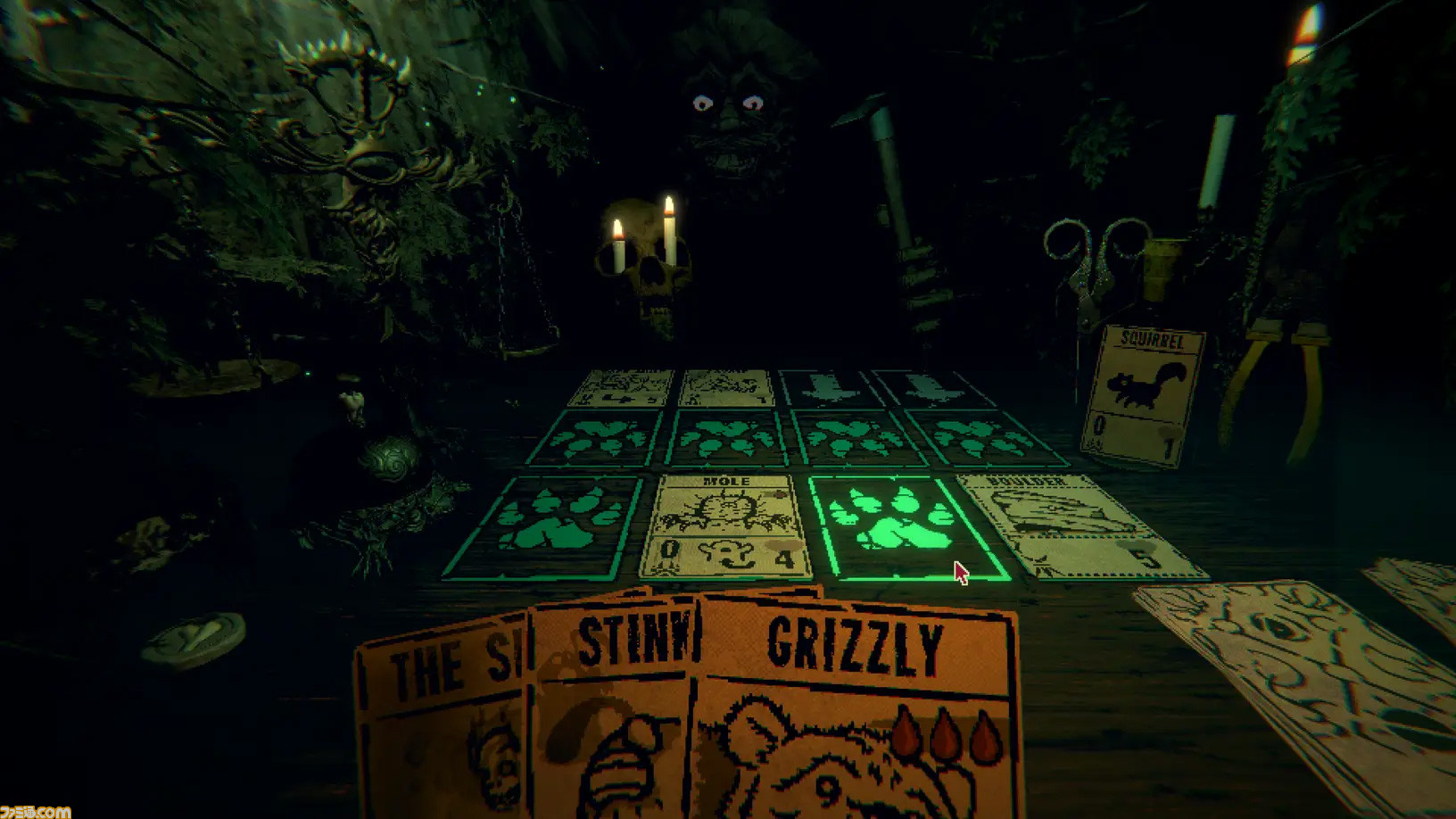 PS5『Inscryption』はDualSenseの機能で、生贄に捧げるときに抵抗を感じ、トラウマイベントで内容に応じた振動が味わえる ...