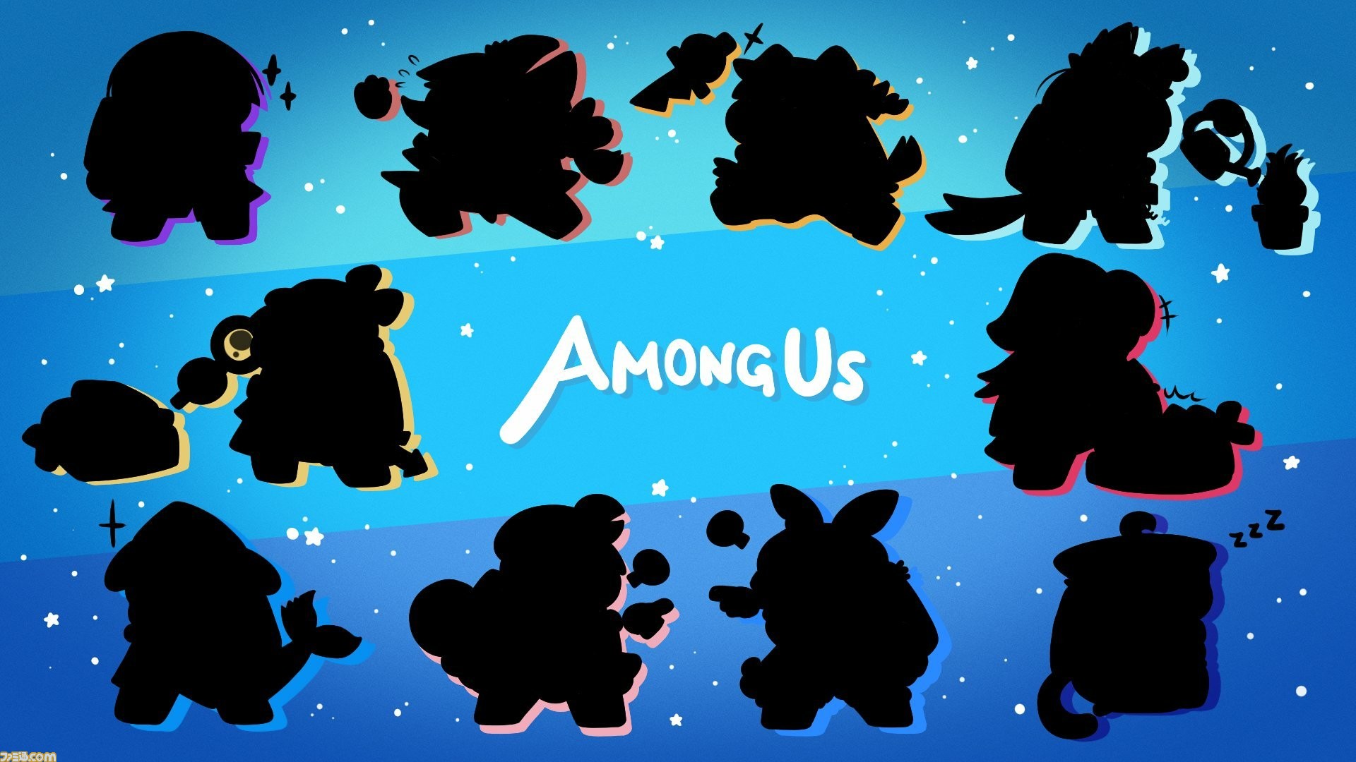 【ホロライブ】『Among Us』とコラボか⁉ 公式Twitterで新しいクルースキンのシルエットが公開。ぐら、フブキ、マリン船長らしき姿が ...