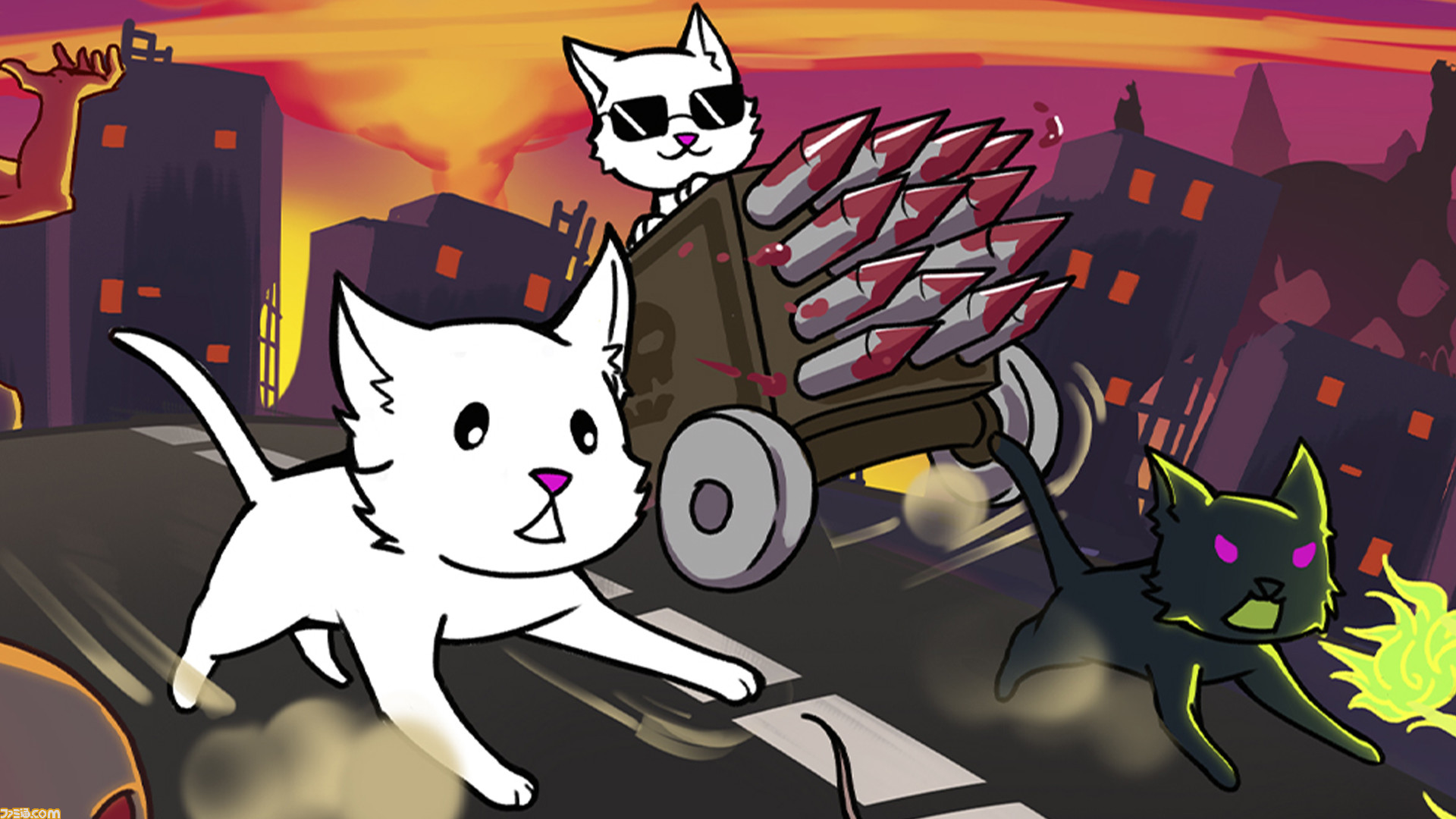 猫ゲー『BYTE CATS』発売。子猫たちを率いて地下世界を破壊していく、“アクションゲームツクールMV”で製作されたアドベンチャーゲーム | ゲーム・エンタメ最新情報のファミ通.com