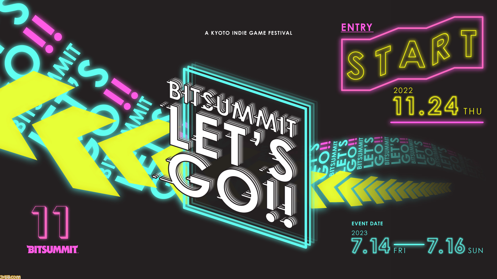 BitSummit Let's Go!! / ビットサミットレッツゴー！！が2023年7月14日～16日の3日間開催。テーマは“未来へ！” | ゲーム・エンタメ最新情報のファミ通.com