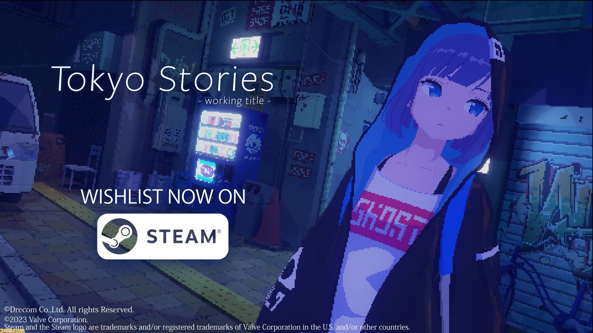 『Tokyo Stories』Steamストアページ公開。“ピクセルアート×3D”の美しいビジュアルで紡がれる、消えゆく東京を彷徨う少女の物語 ...