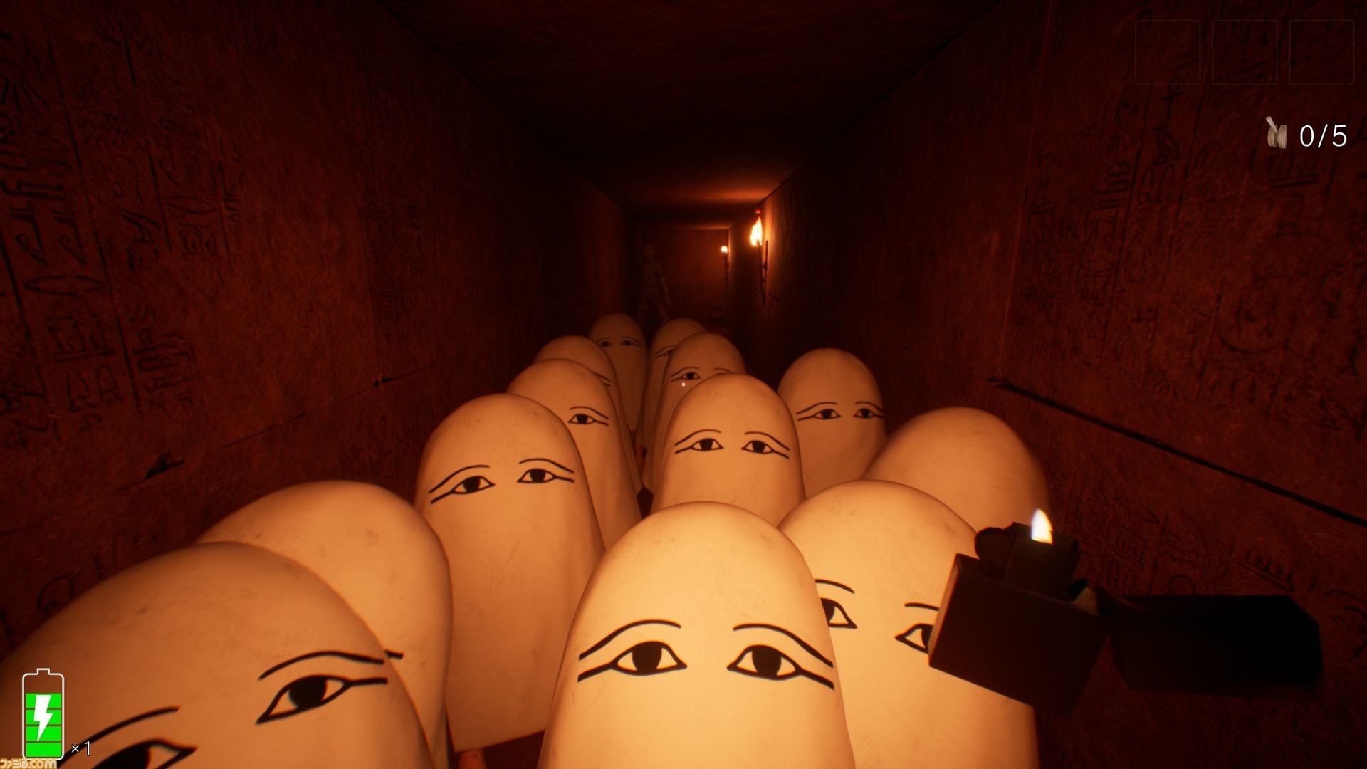 Steam『Unknown Pyramid』2月22日より発売。メジェドやミイラが徘徊するエジプト風地下迷宮からの脱出を目指すローグライク ...