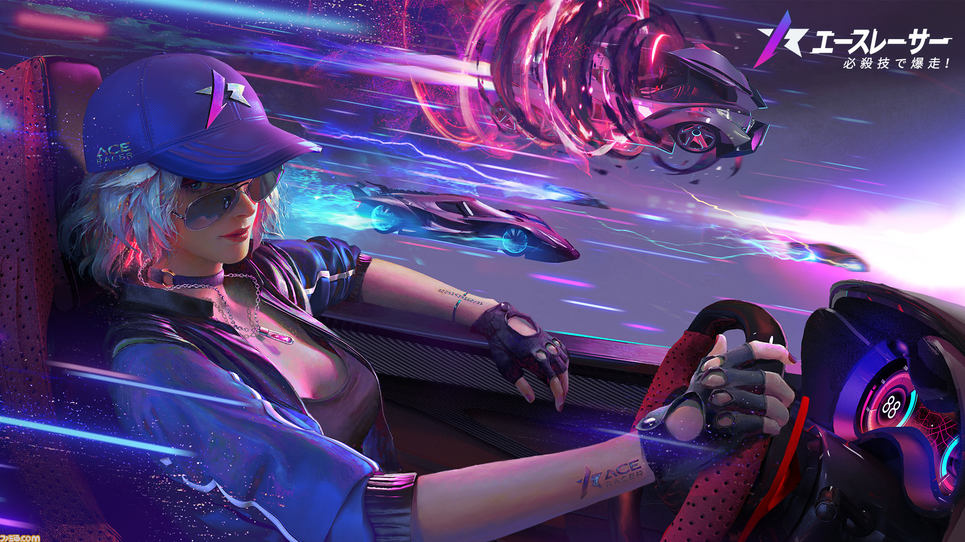 スマホ向けレースゲーム『エースレーサー』3月16日リリース決定。NetEase Games最新作。壁の通り抜けや車両変形でレースに勝利せよ ...