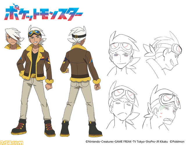 【アニポケ】新シリーズの新キャラが公開。オリオ(声優:佐倉綾音)やマードック(声優:三宅健太)などフリード率いるメンバー4人 ゲーム