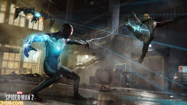 『marvels スパイダーマン2』開発者インタビュー。マップの広さは前作の約2倍。基本的にミッション中以外はピーターとマイルズを好きなとき