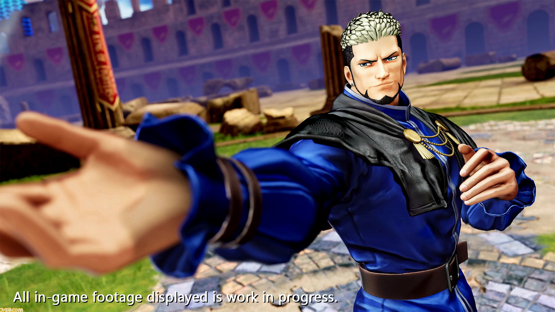 『KOF15』無料DLC“ゲーニッツ”（声：赤城進）6月20日に配信。同日よりPS/Xbox/PC向けのクロスプレイ機能も実装！ | ゲーム・エンタメ最新情報のファミ通.com