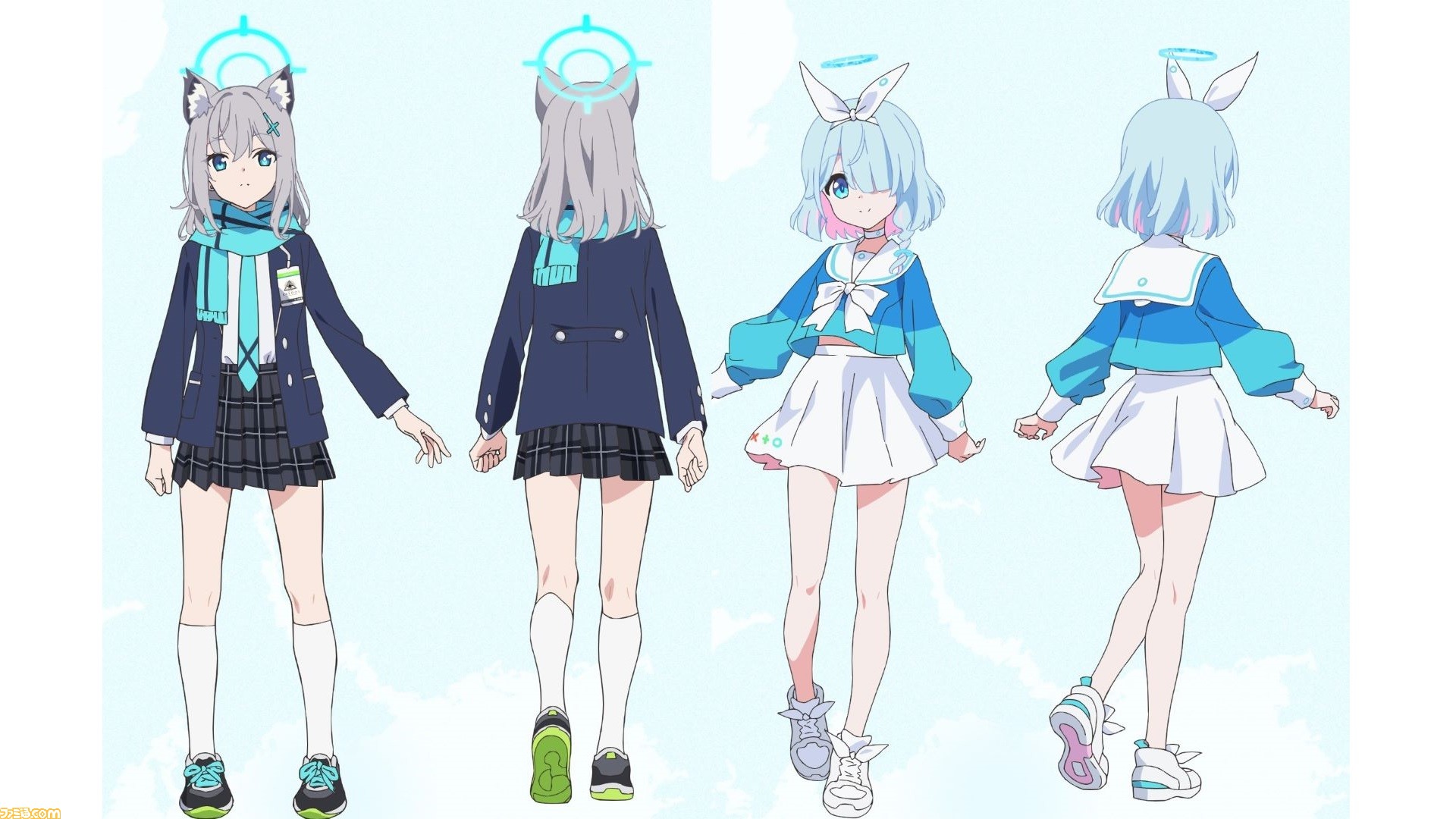 Blue Archive The Animation: Shiroko and Alona's Setting Images and ...