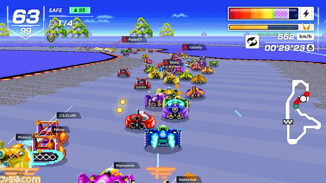 『f Zero 99』が配信開始。スーパーファミコンの人気レースゲームが99人のバトロワに【nintendo Direct】 ゲーム