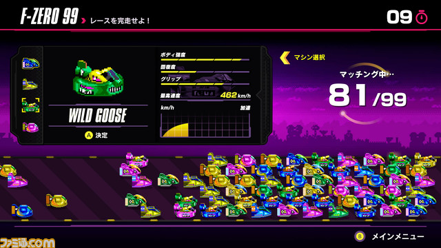 『f Zero 99』が配信開始。スーパーファミコンの人気レースゲームが99人のバトロワに【nintendo Direct】 ゲーム