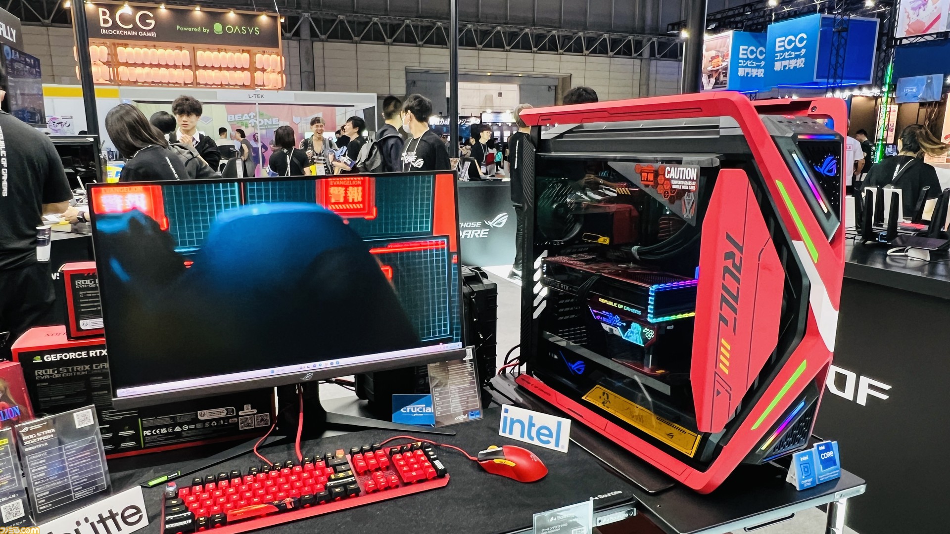 【エヴァすぎるPC】ASUS ROGの2号機モデルゲーミングPCがかっこよすぎる、CPUクーラーではアニメも表示 | ゲーム・エンタメ最新情報のファミ通.com