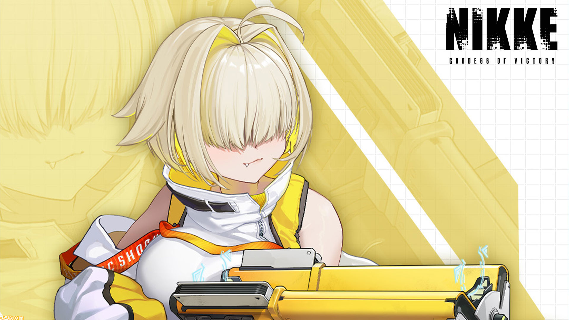 【NIKKE】エレグが実装決定。メカクレにヘソ出し、八重歯の属性もりもりなニケ【声優：伊藤彩沙】 | ゲーム・エンタメ最新情報のファミ通.com